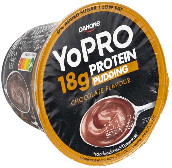 YOPRO DANONE PROTEIN PUDDING CHOCOLATE FLAVOUR: análise e opinião ...