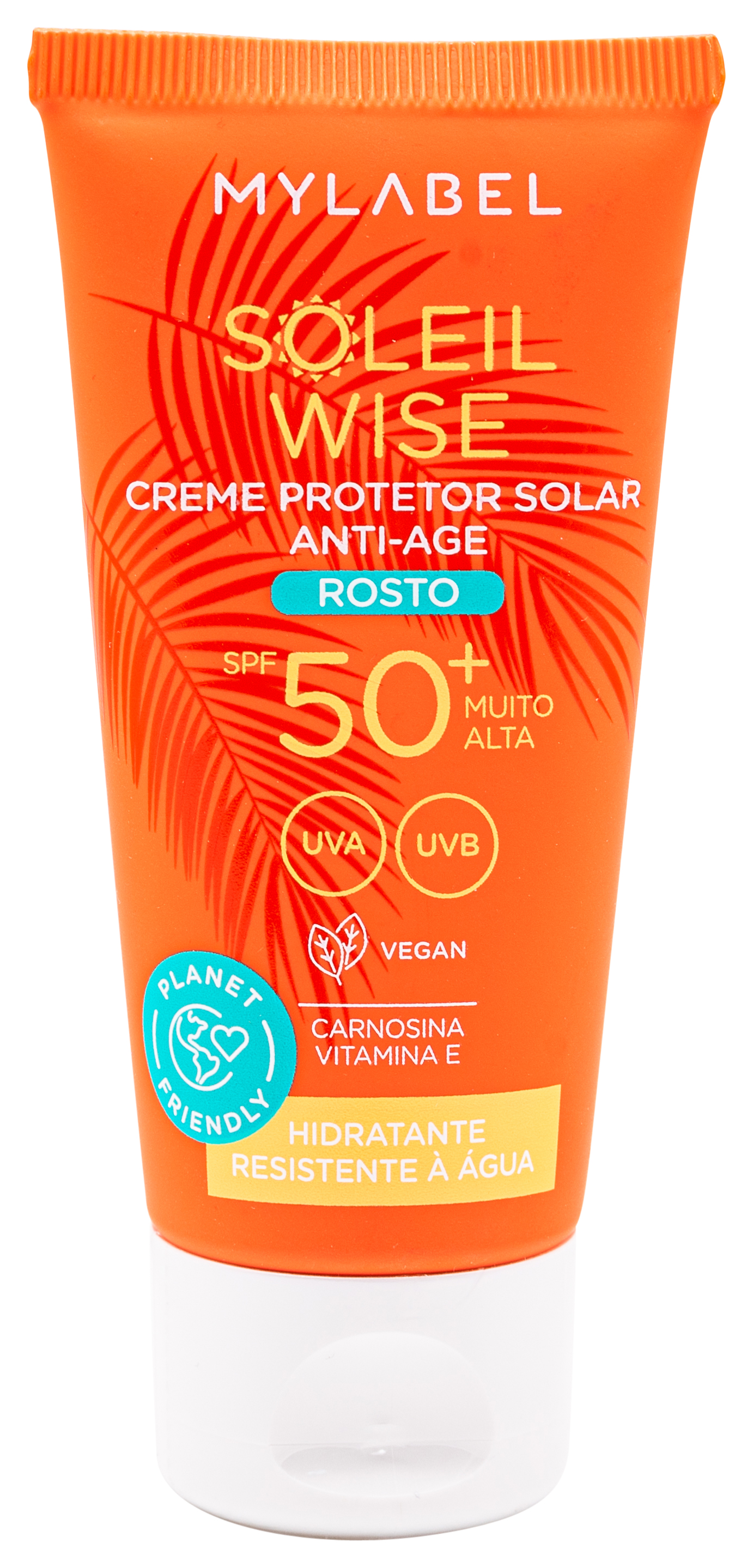 MY LABEL PROTETOR SOLAR CREME FACIAL ANTI-AGE FPS50+: teste e opinião