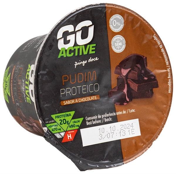 GO ACTIVE PINGO DOCE PUDIM PROTEICO SABOR CHOCOLATE: análise e opinião ...