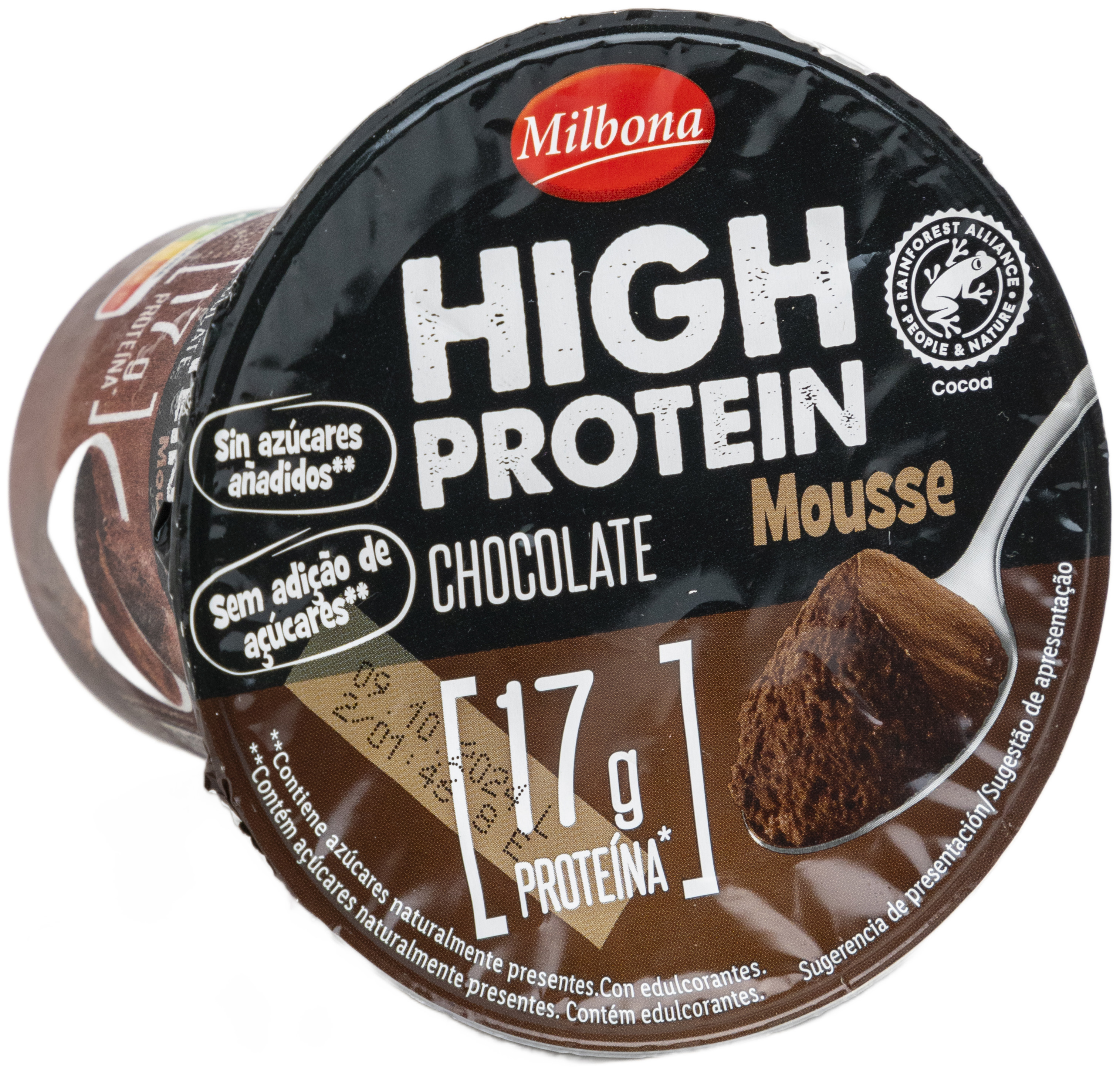 MILBONA (LIDL) HIGH PROTEIN CHOCOLATE MOUSSE CHOCOLATE: análise e ...