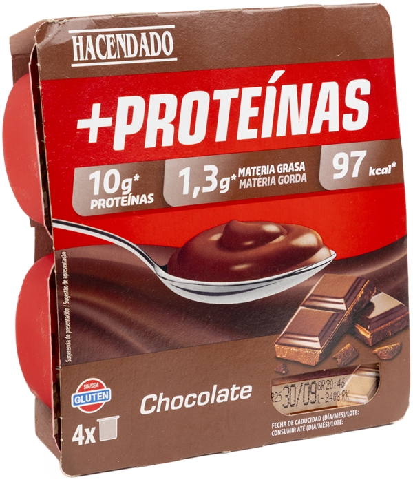 HACENDADO (MERCADONA) +PROTEÍNAS CHOCOLATE: análise e opinião | DECO ...